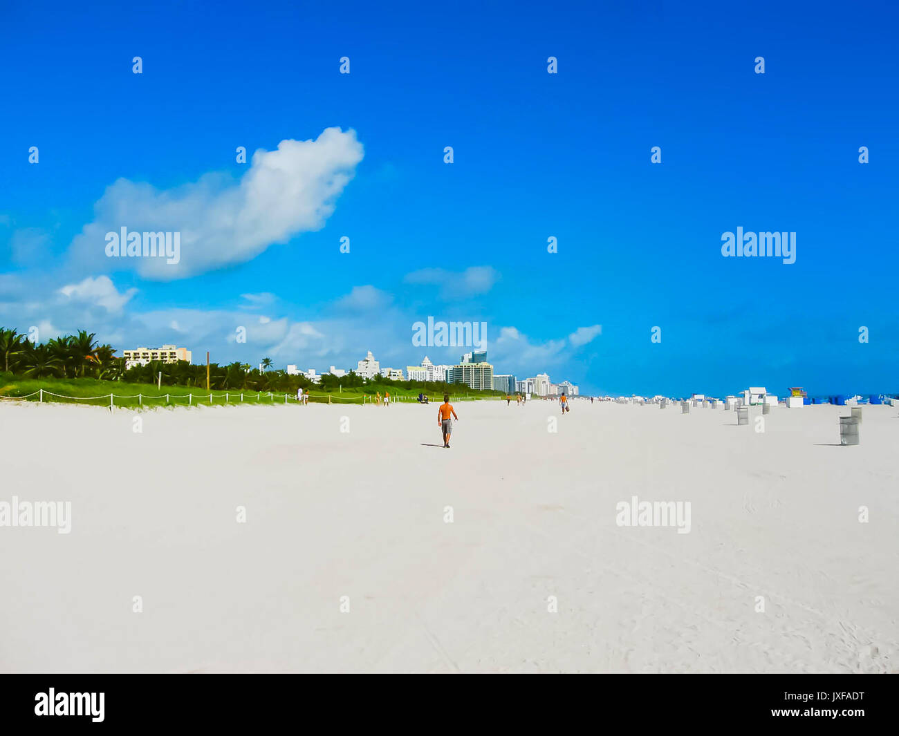 Southbeach florida hi-res stock photography and images - Alamy
