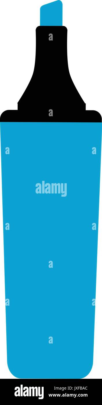 Blue Marker Pen Stock Vector Image & Art - Alamy