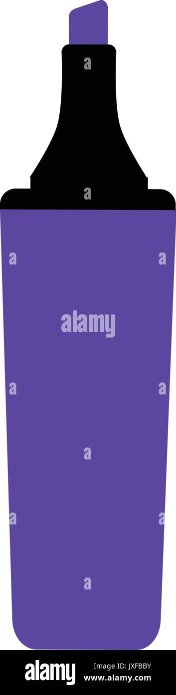 Purple Marker Pen Stock Vector Image & Art - Alamy
