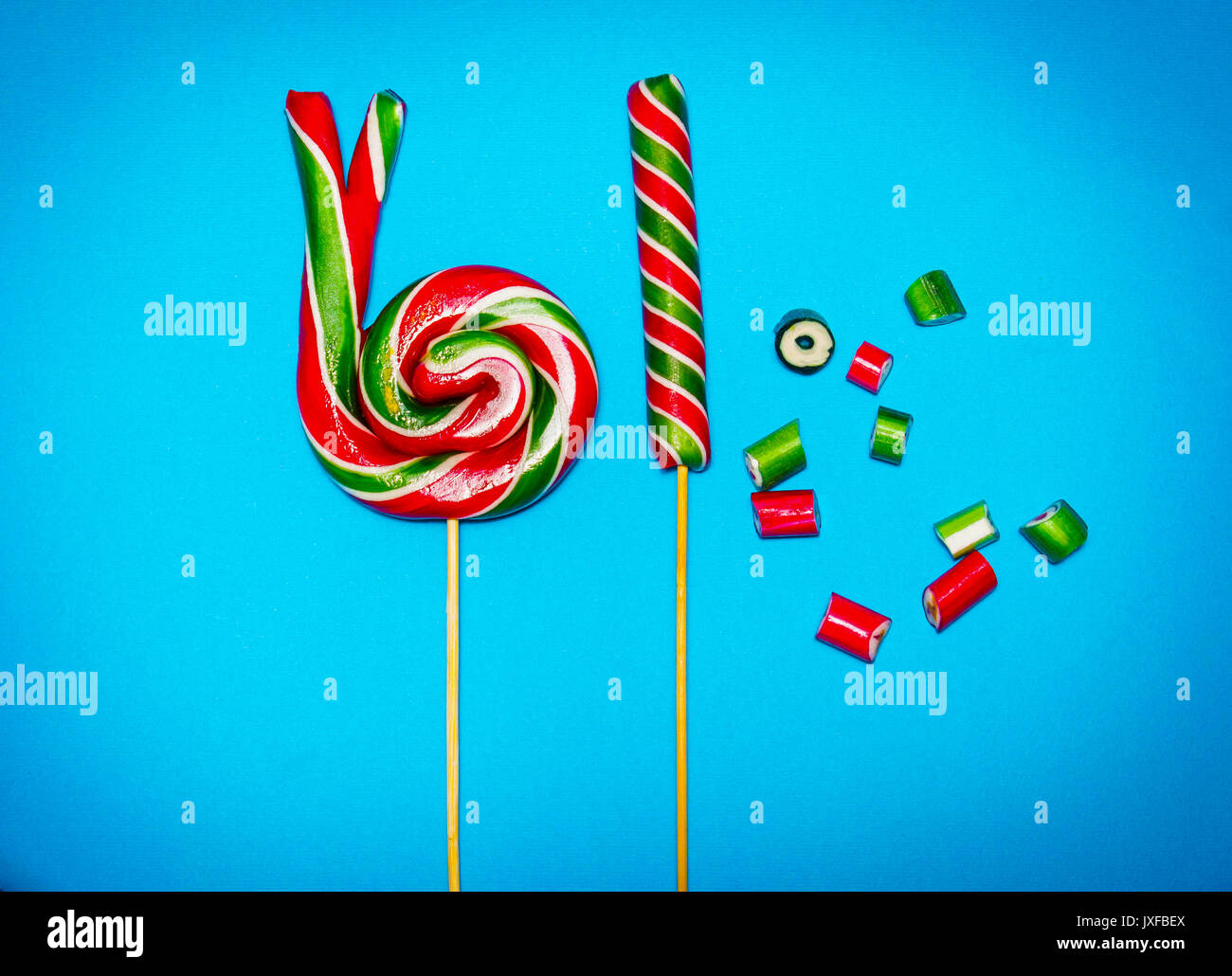 Round fruit candy different colors hi-res stock photography and images ...