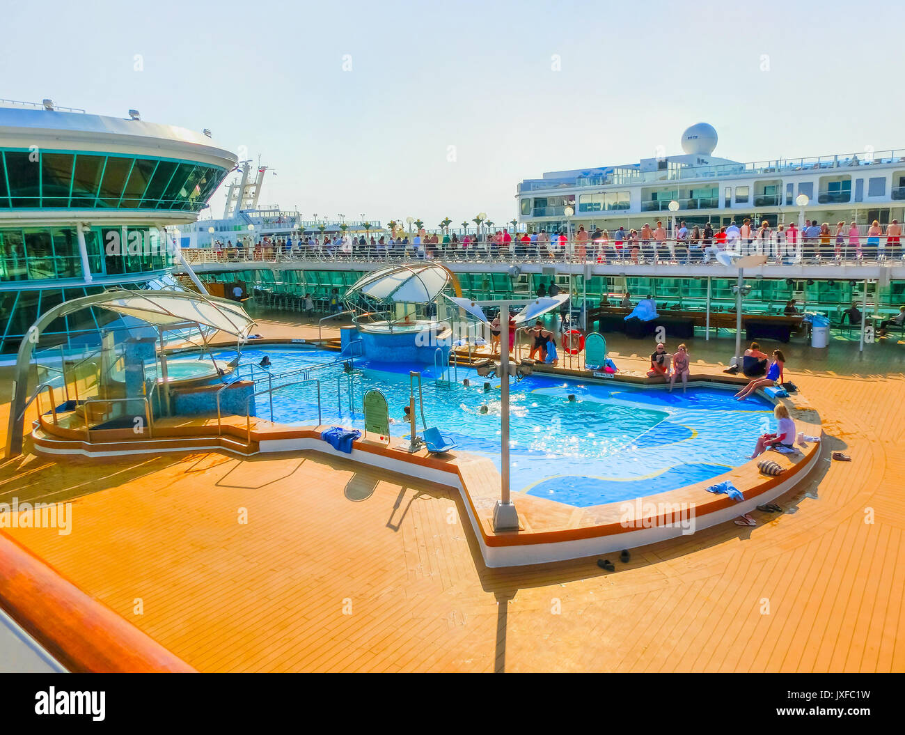 Venice, Italy - June 06, 2015: Cruise ship Splendour of the Seas by ...