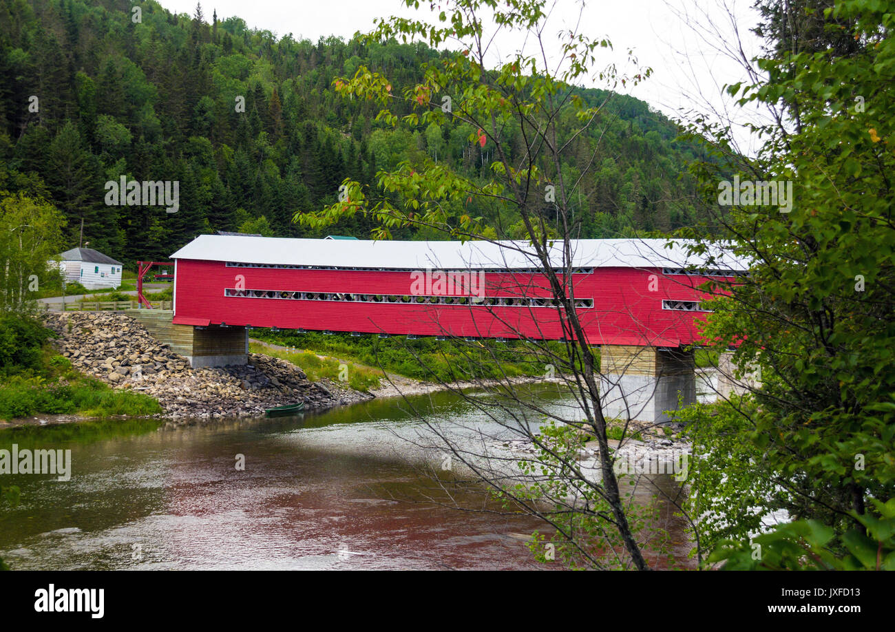 Matapedia natural landscape of Gaspes Peninsula Quebec Canada Stock ...