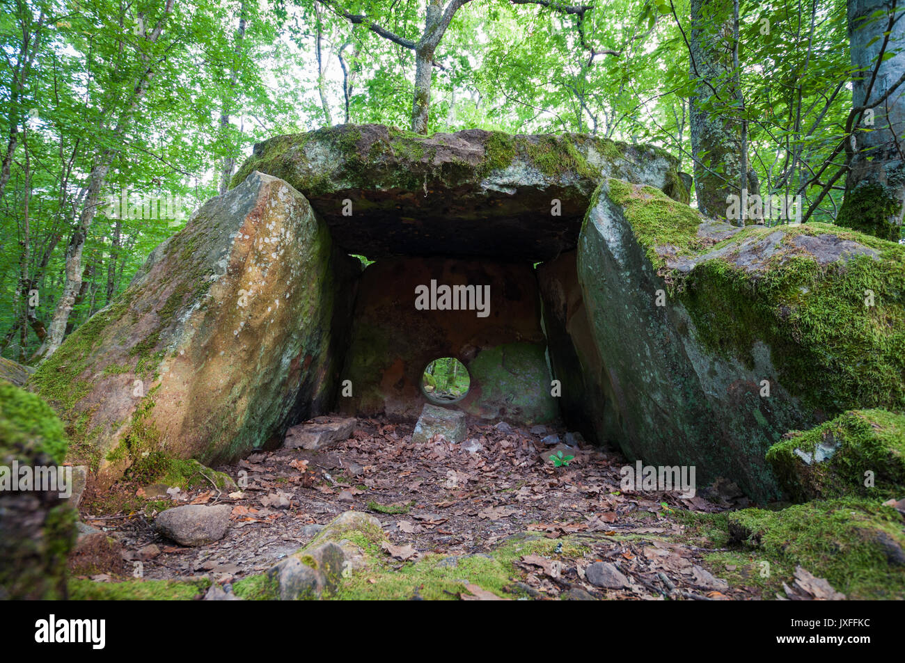 Dolmen. Kavkaz, Russia Stock Photo - Alamy