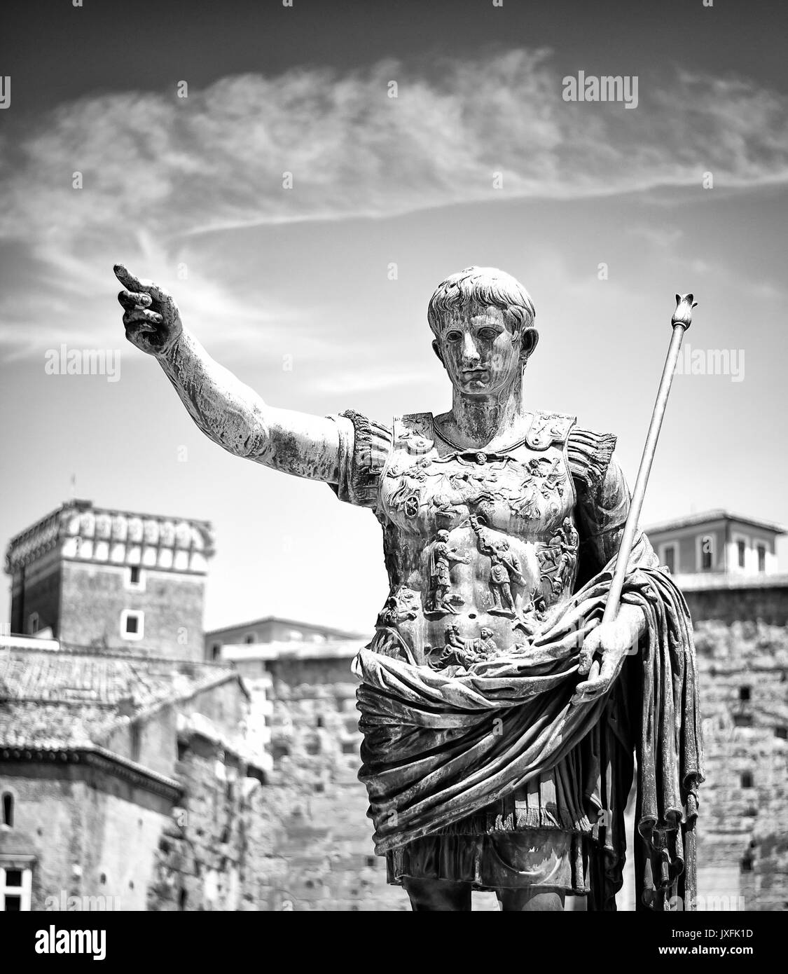 Augustus: the Roman emperor Stock Photo - Alamy