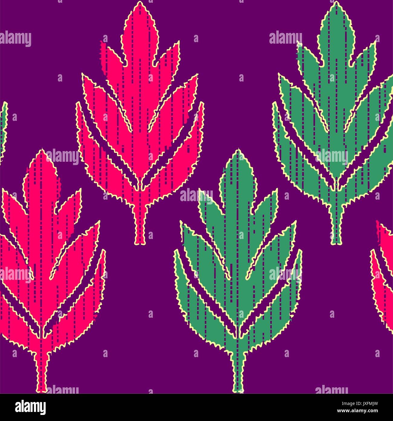 Mapple leaf pattern with colorful background Stock Vector Image & Art ...