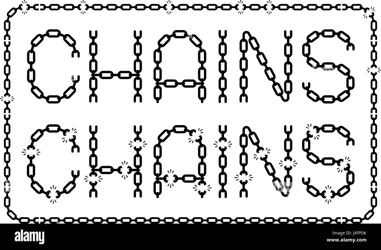 Chain letters hi-res stock photography and images - Alamy