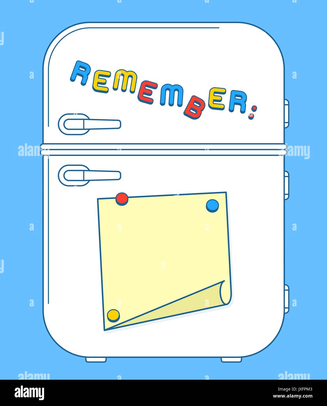 Refrigerator Magnet Clipart