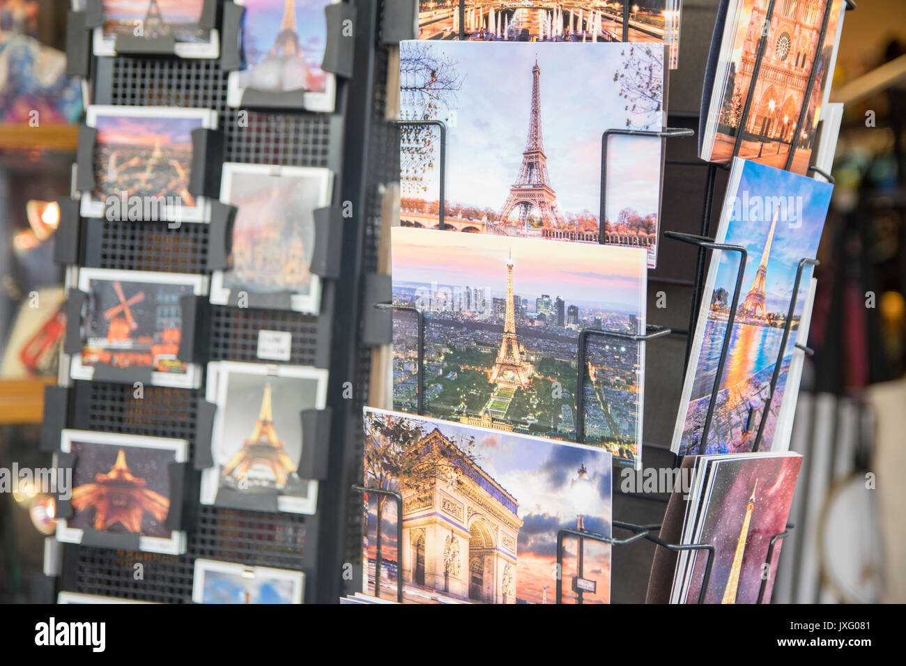 Vintage postcards french hi-res stock photography and images - Alamy