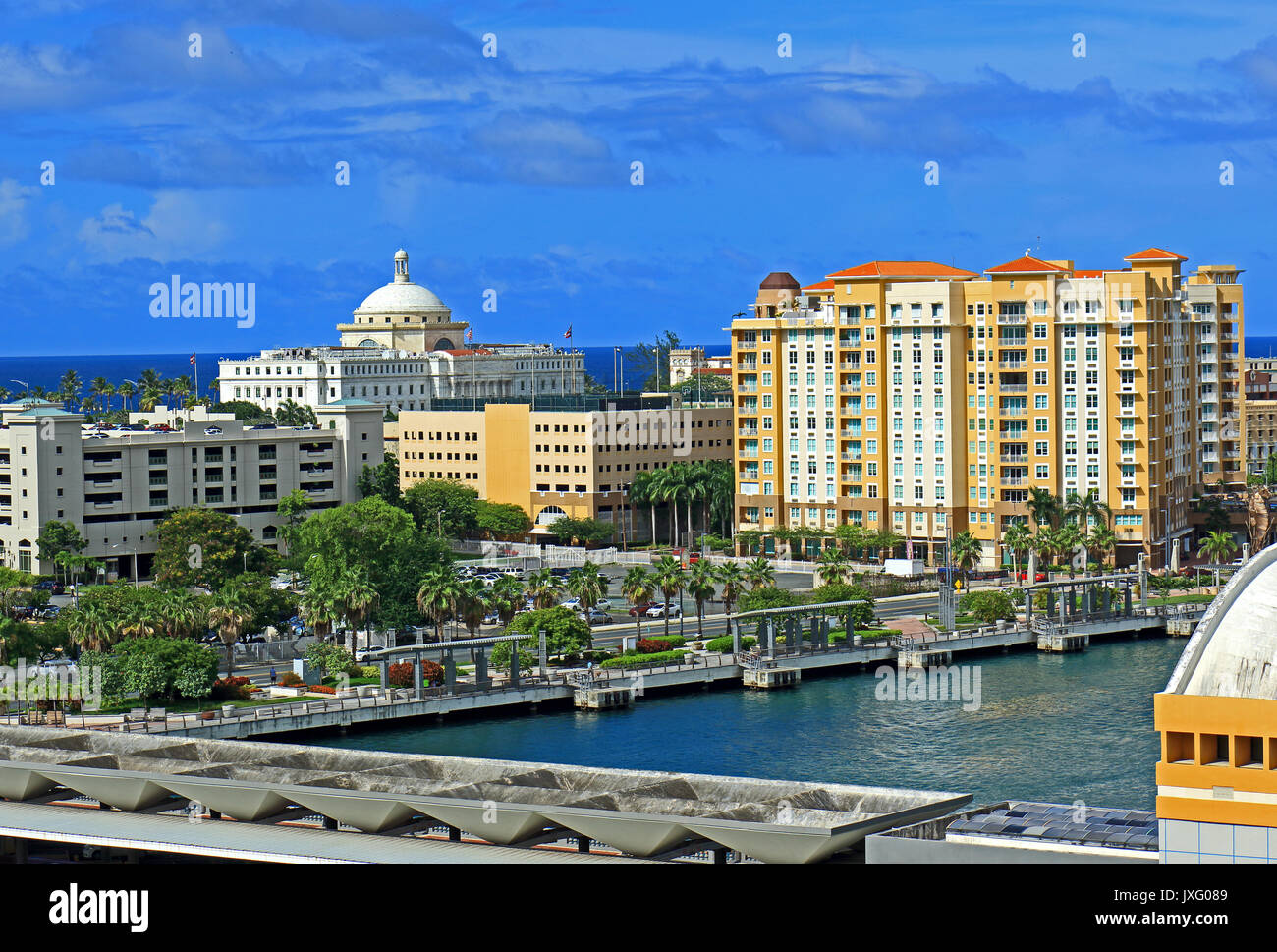 Buildings of San Juan capital of Puerto Rico Stock Photo - Alamy
