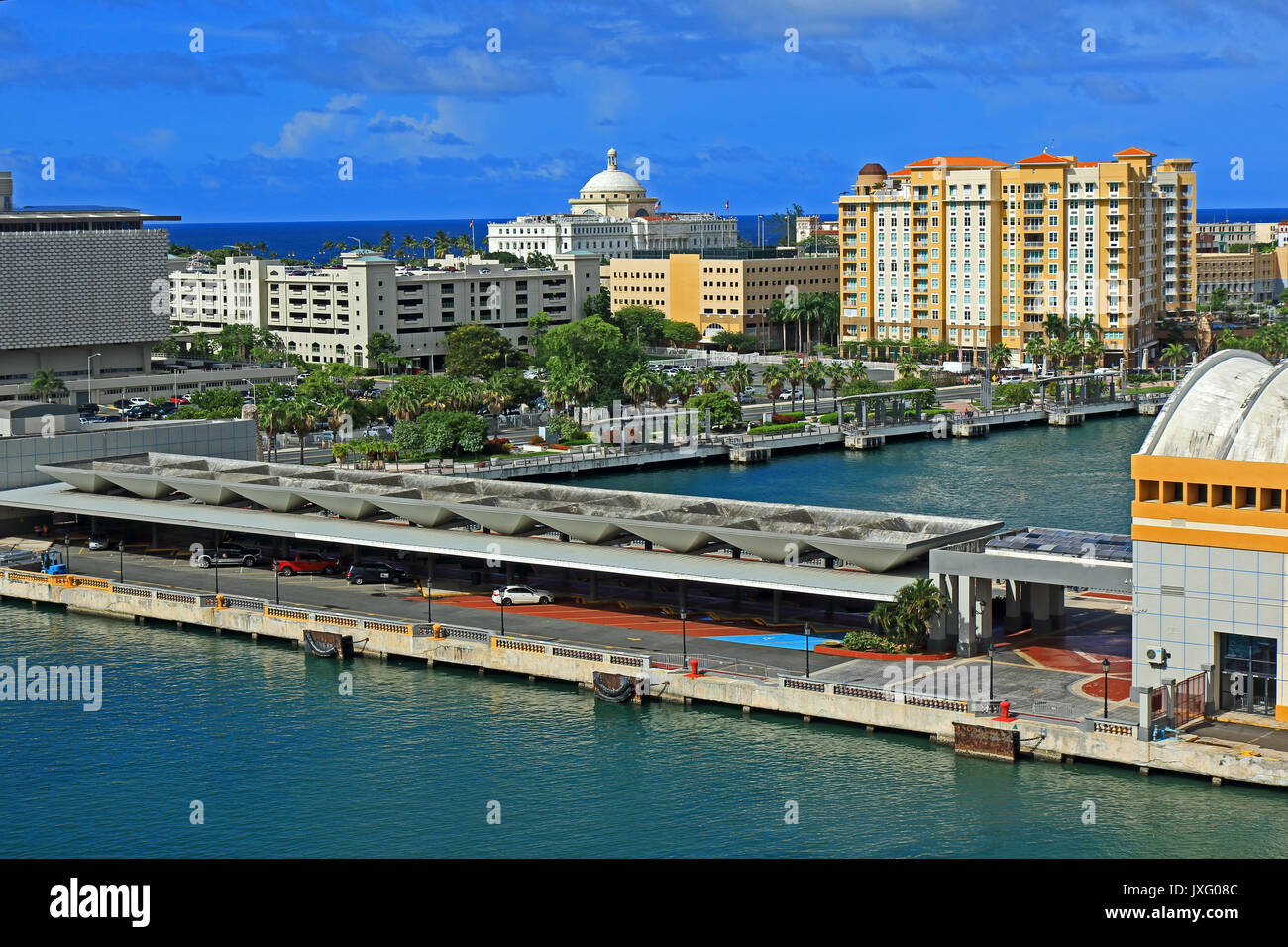 The harbour at san juan hi-res stock photography and images - Alamy