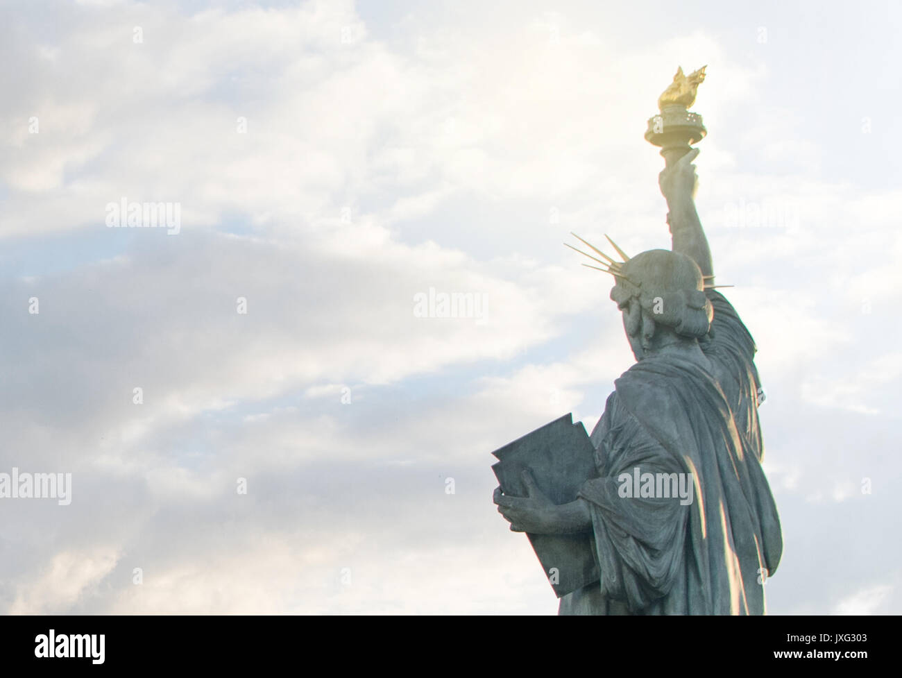 Statue of Liberty in Paris, France Stock Photo - Alamy