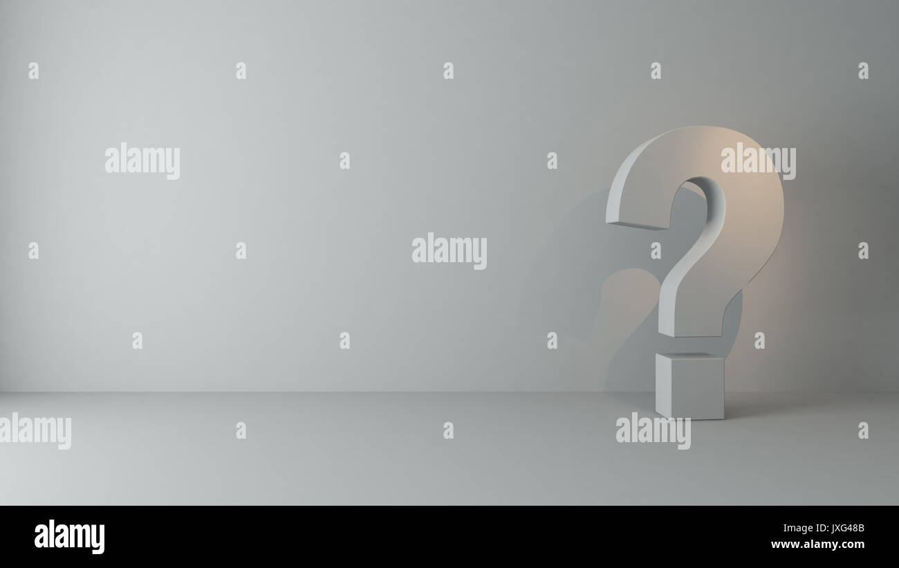 3d question mark icon in hi-res stock photography and images - Alamy
