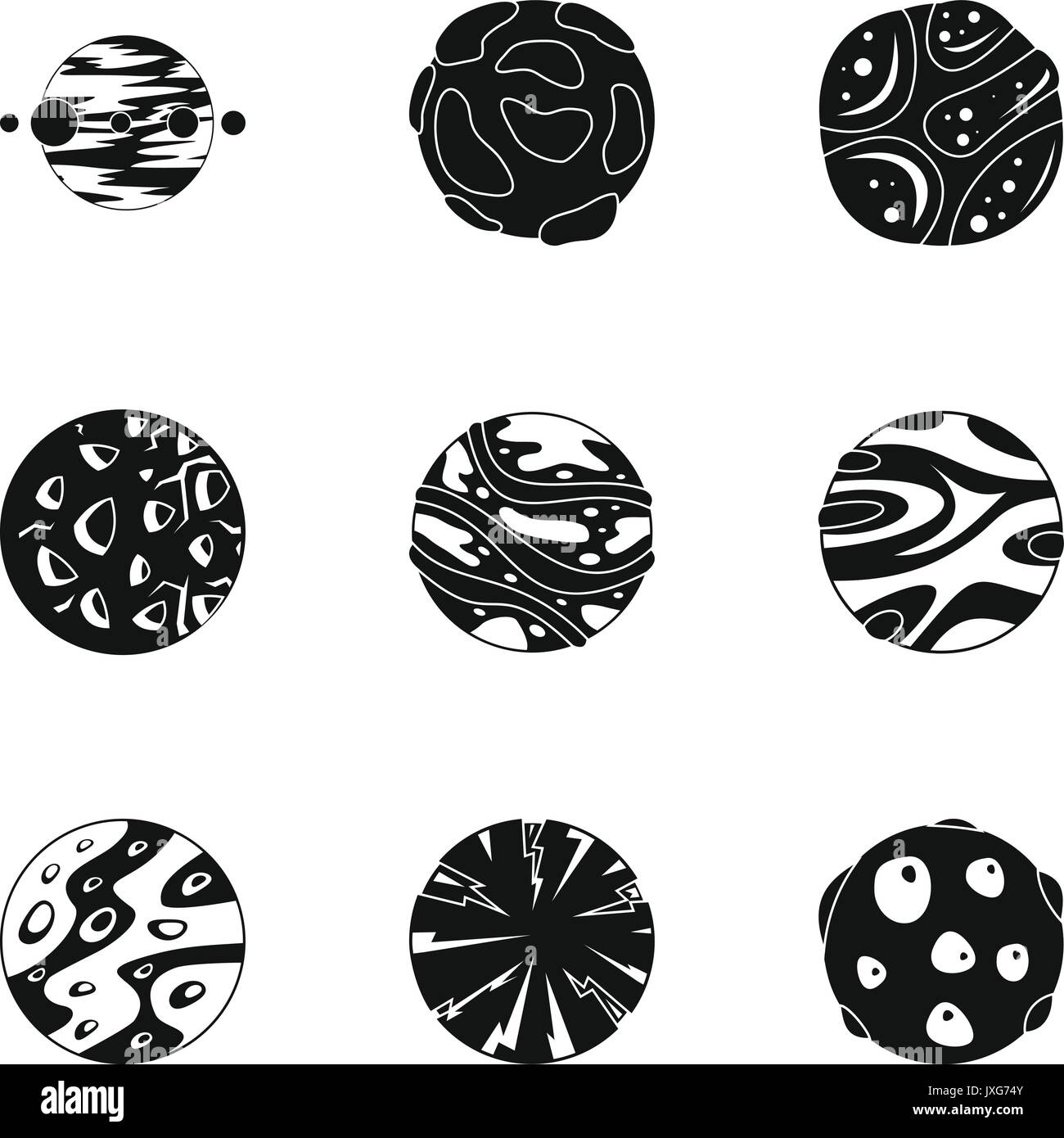 Halo orbit Stock Vector Images - Alamy