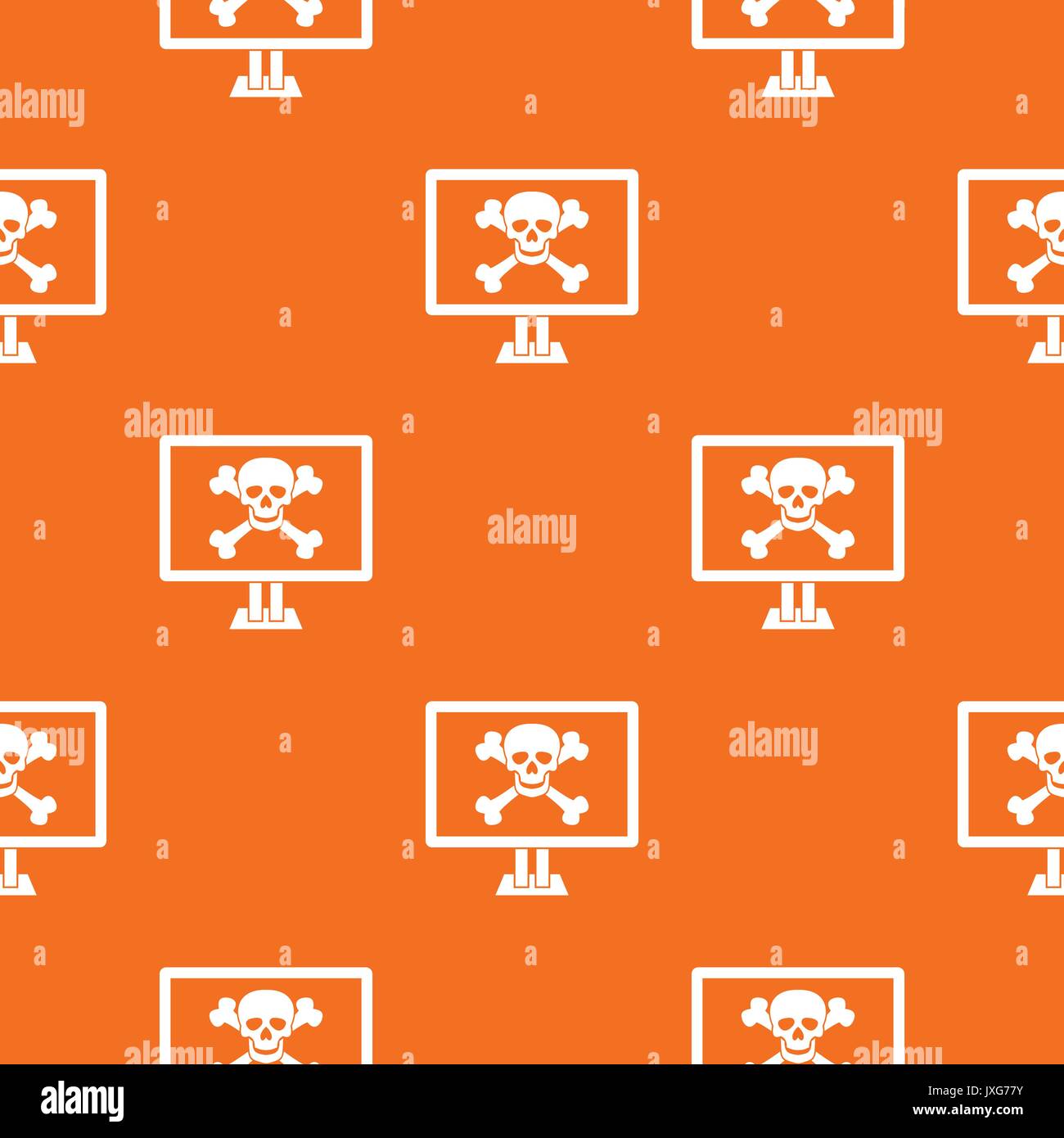 Skeleton computer screen Stock Vector Images - Alamy
