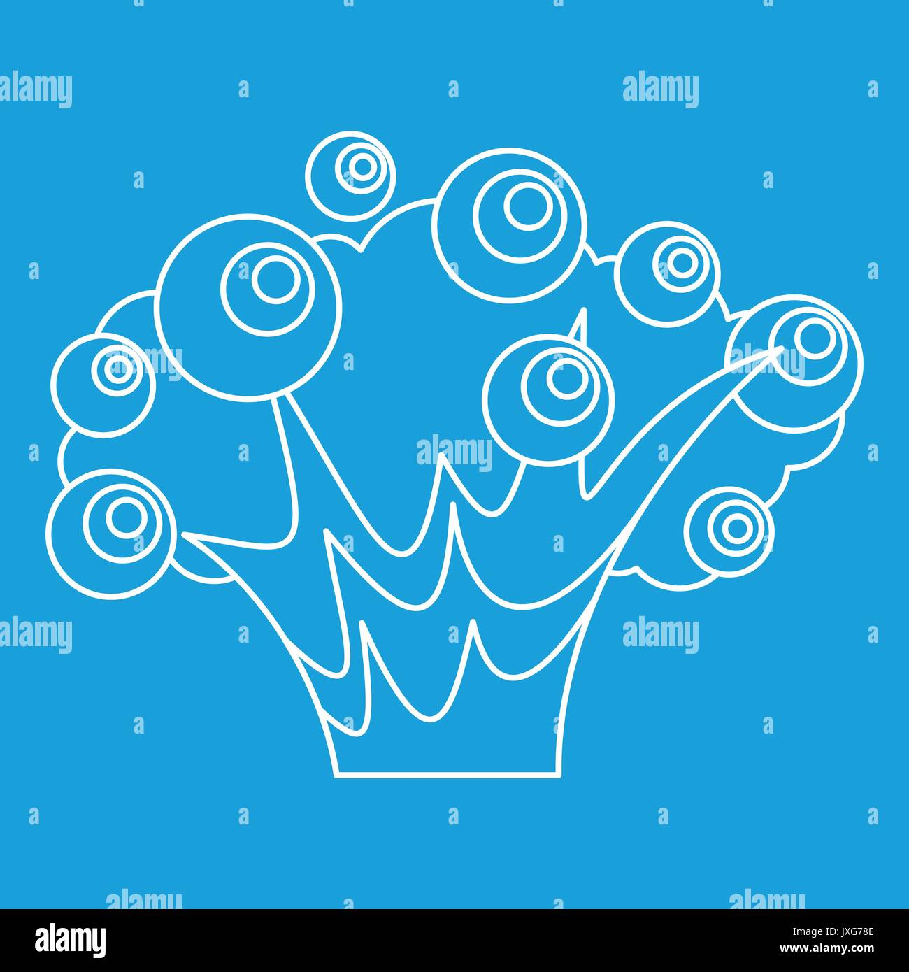 Spica icon, outline style Stock Vector Image & Art - Alamy