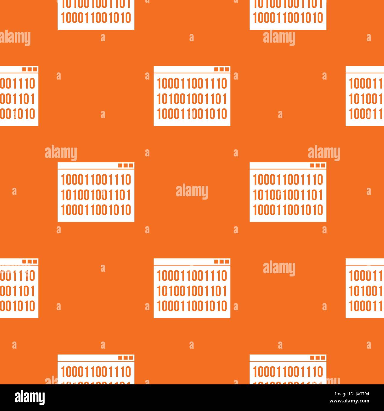 Binary Code Pattern Seamless Stock Vector Image And Art Alamy