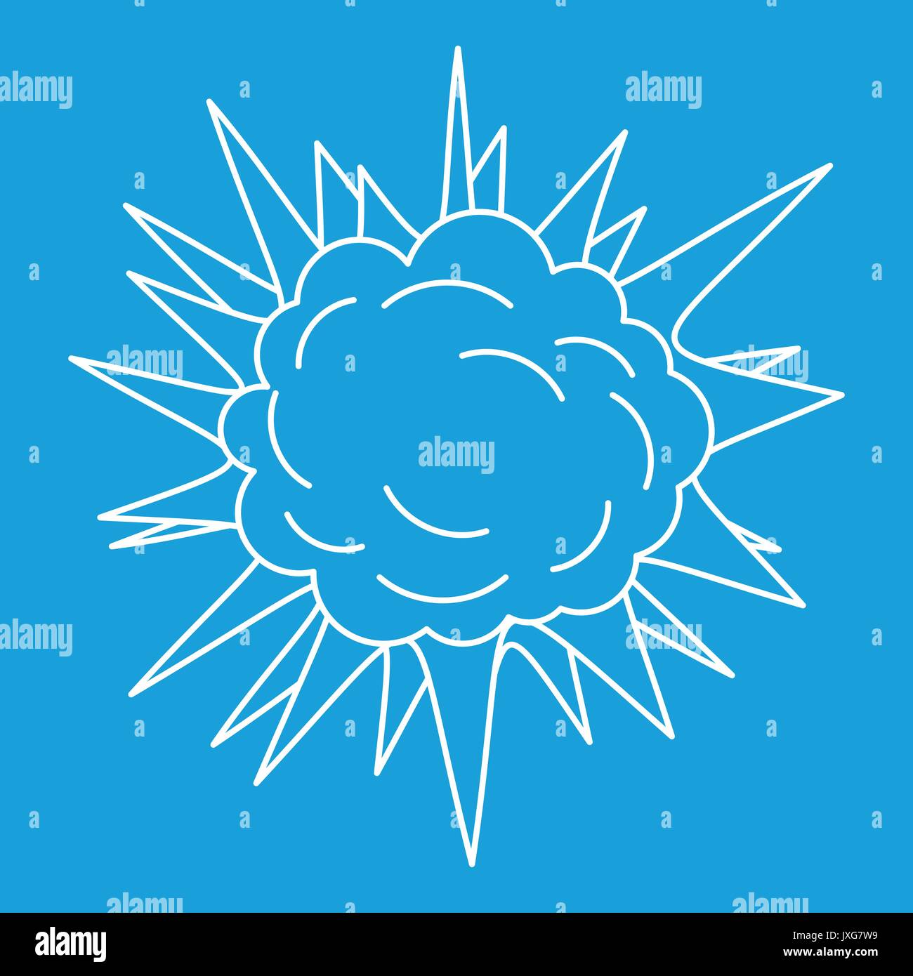 Spica icon, outline style Stock Vector Image & Art - Alamy