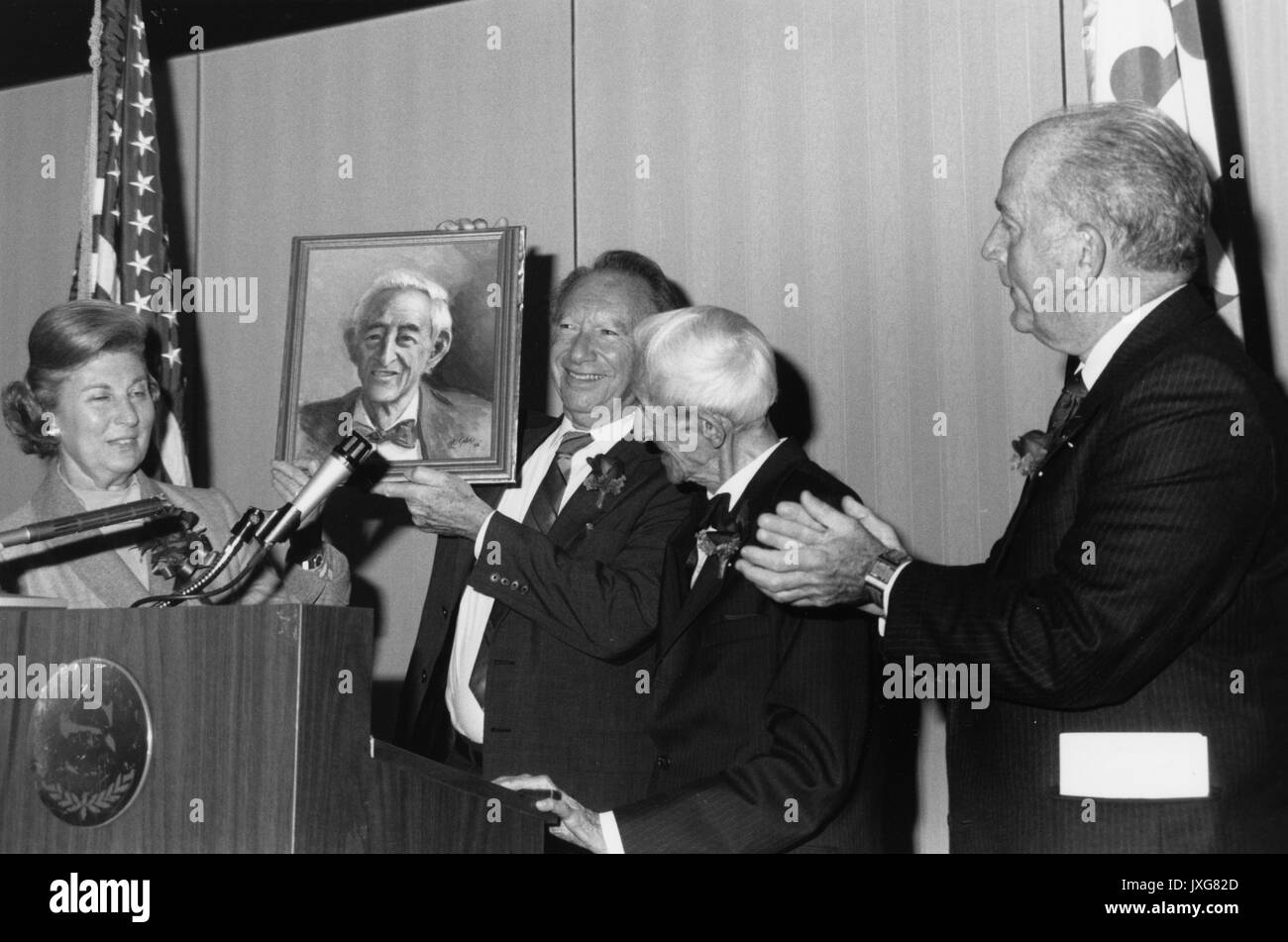 Abel Wolman, Willard Hackerman, Lillian Hackerman, William Donald ...