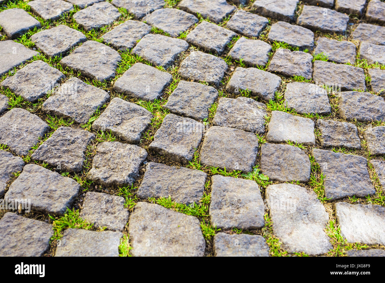 Paving Stones Road Texture Stock Photo - Alamy