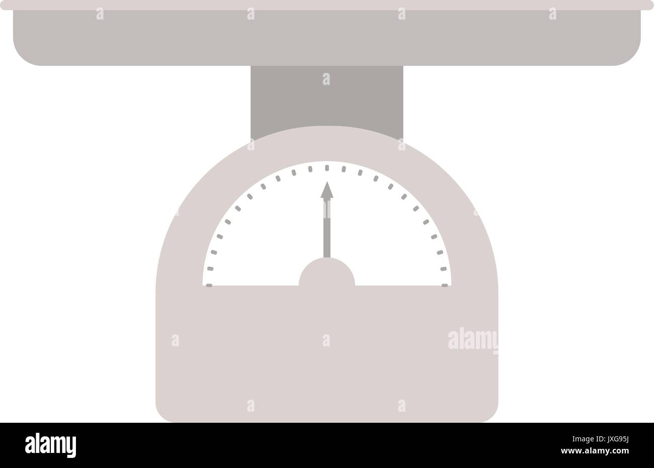 color silhouette of weight scale for babies Stock Vector Image & Art ...