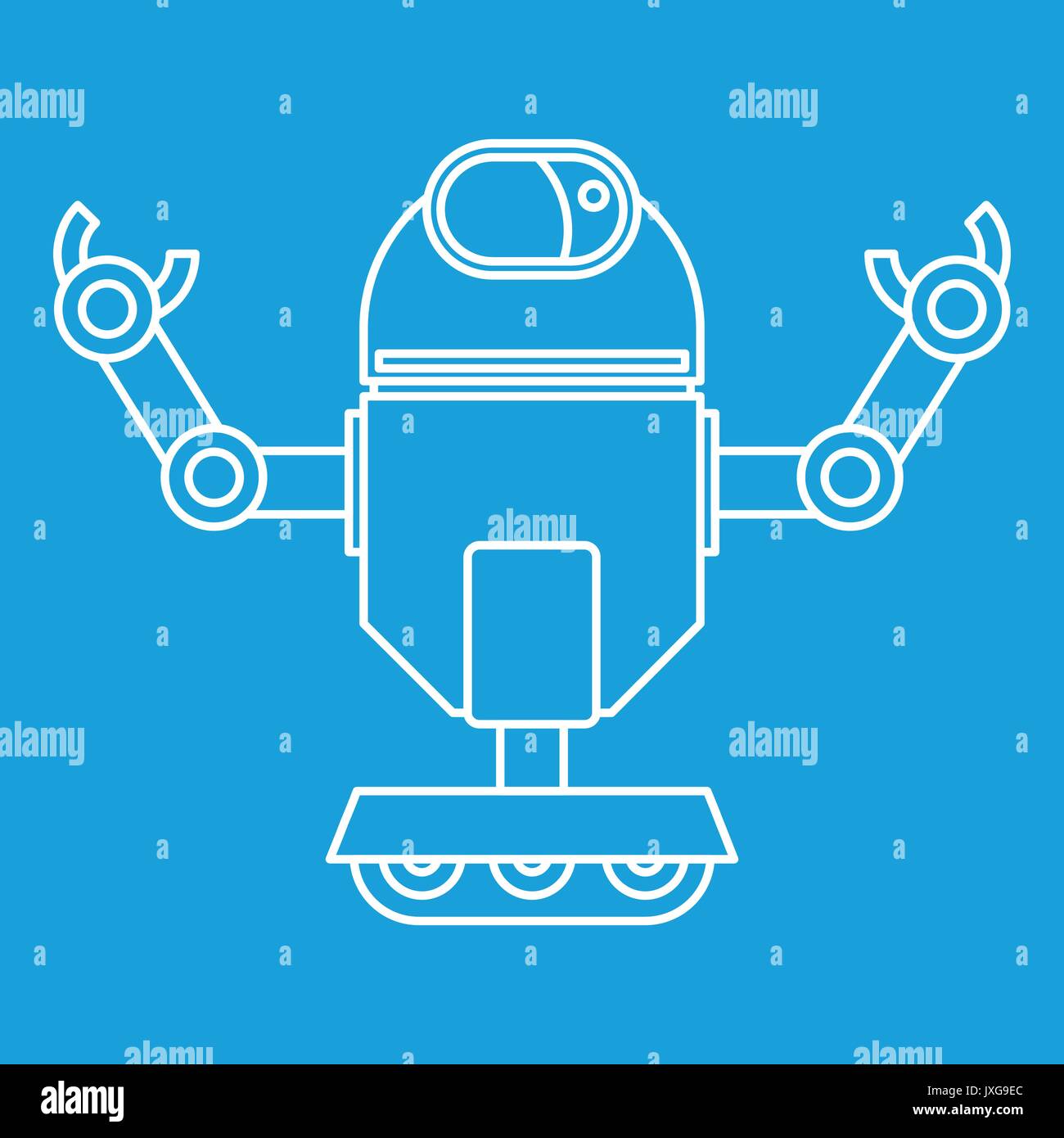 Automatic mechanism icon, outline style Stock Vector Image & Art - Alamy