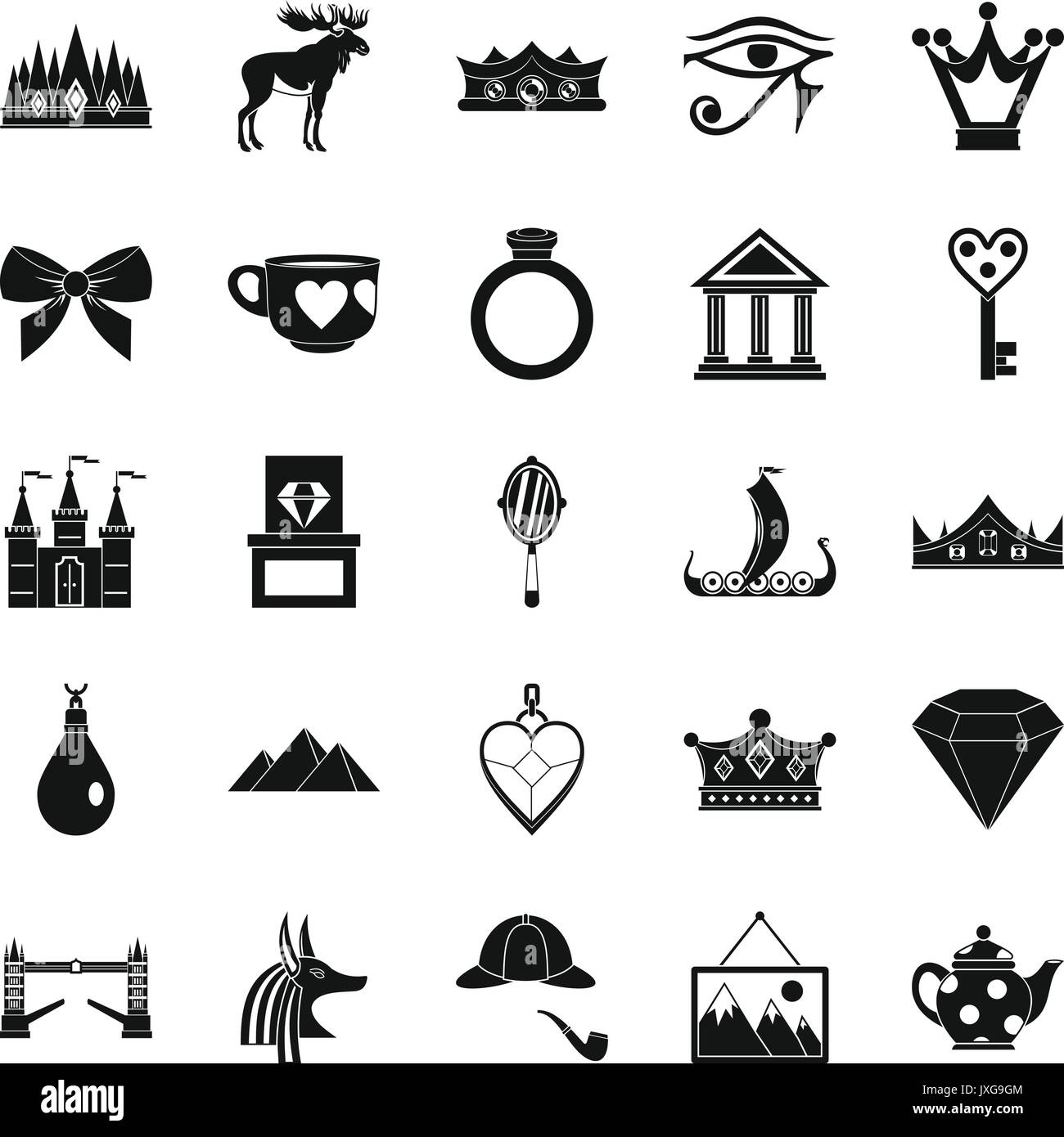 Statue king ruler Stock Vector Images - Alamy