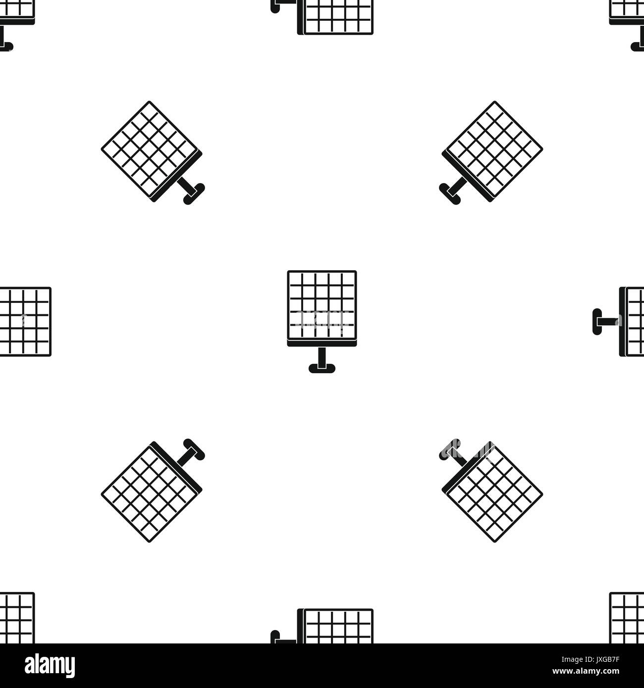 Solar panel pattern seamless black Stock Vector Image & Art - Alamy