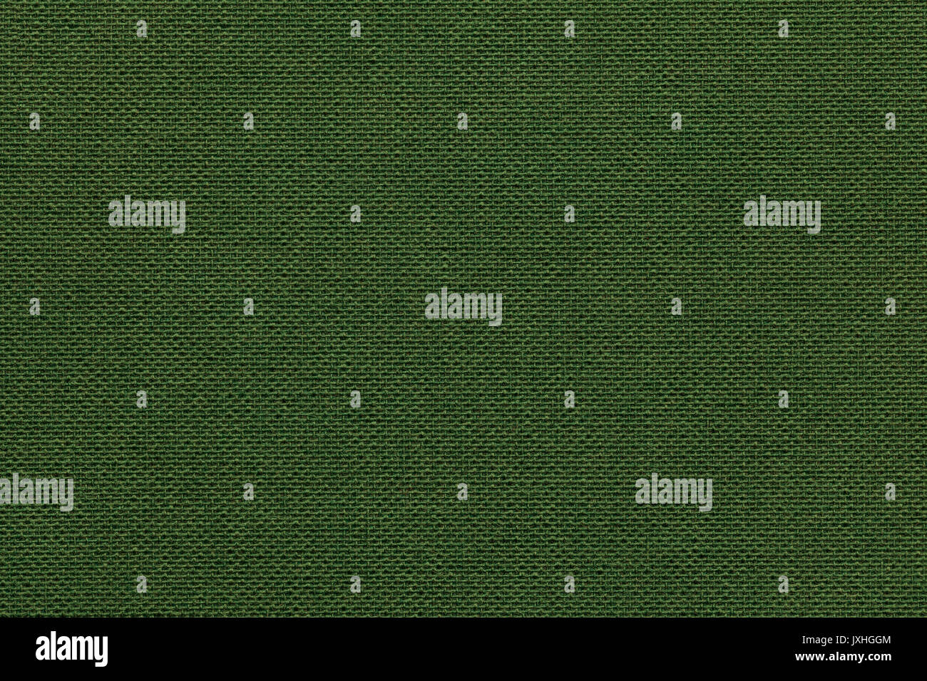 Dark green background from a textile material with wicker pattern ...