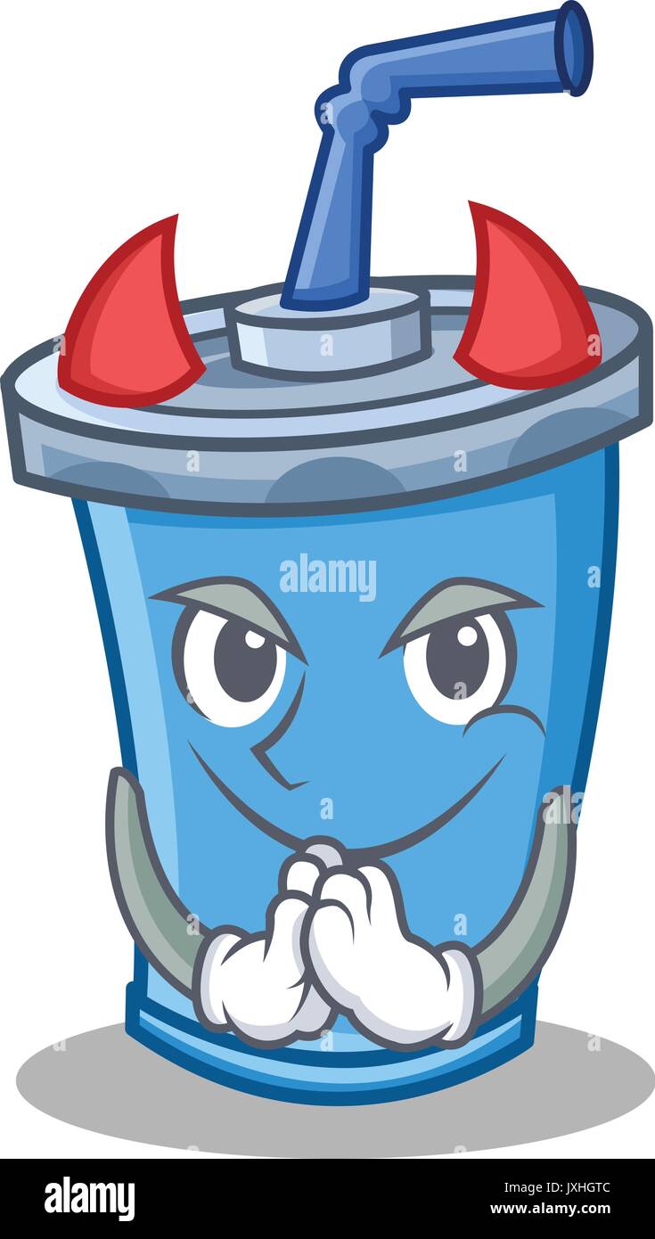 Devil soda drink character cartoon Stock Vector Image & Art - Alamy