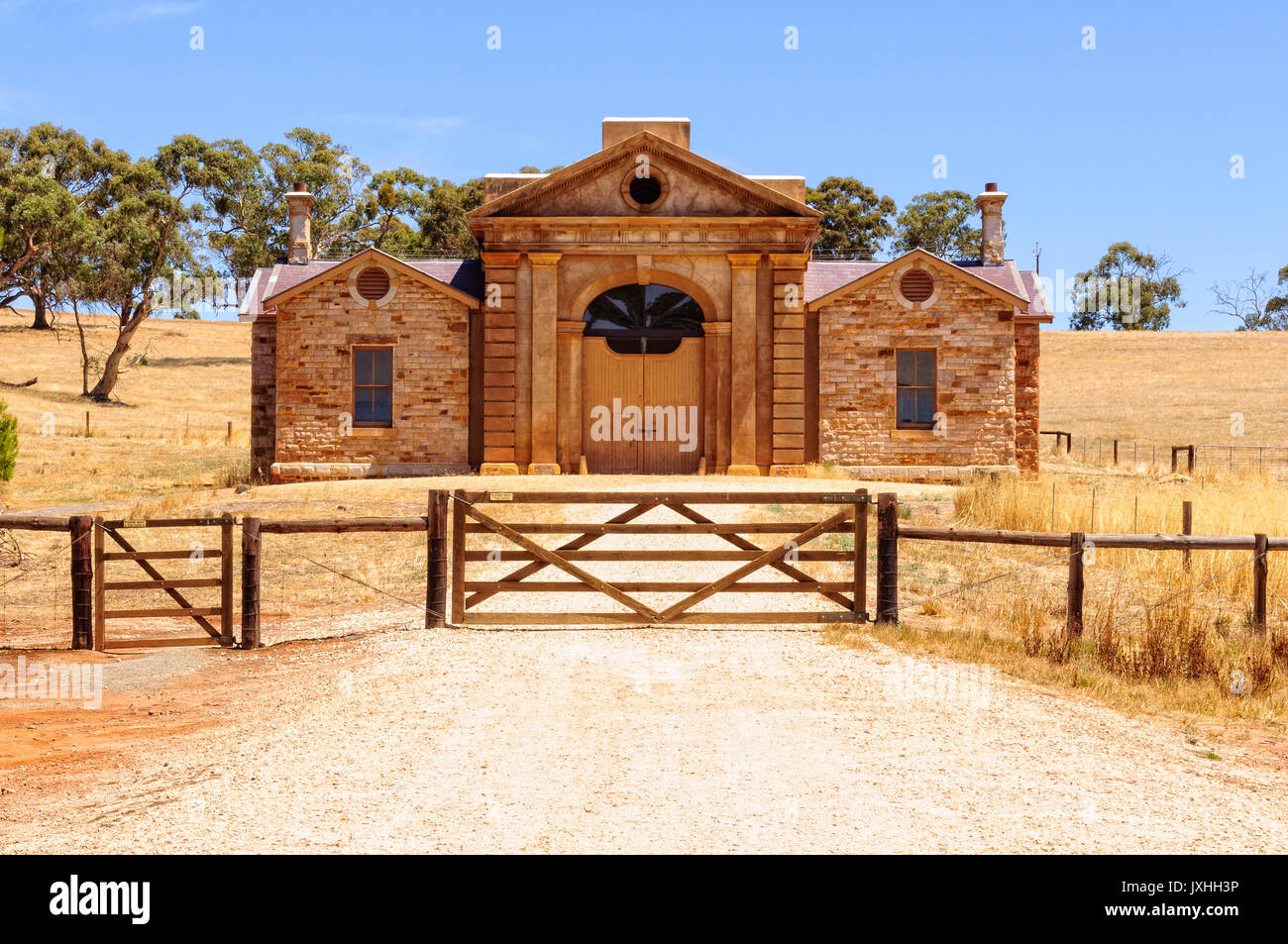 Martindale Hall Coach House and Stables - Mintaro, SA, Australia Stock ...
