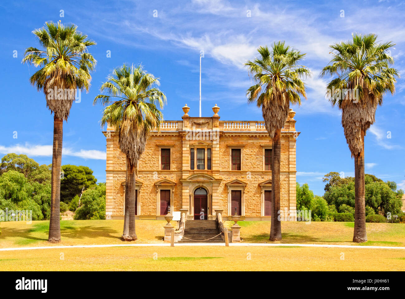 Martindale Hall is a Georgian style mansion in the Clare Valley ...