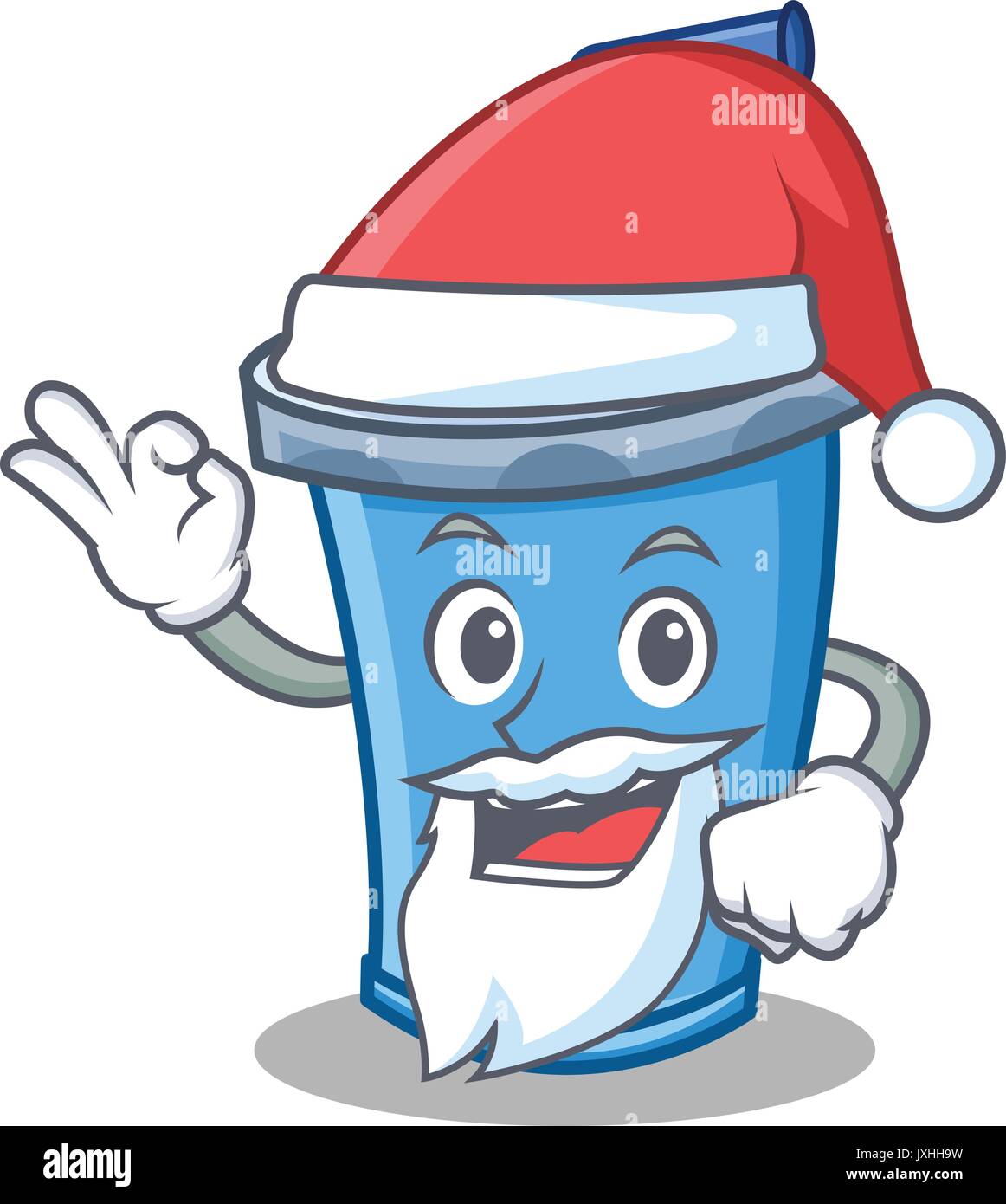 Santa soda drink character cartoon Stock Vector Image & Art - Alamy