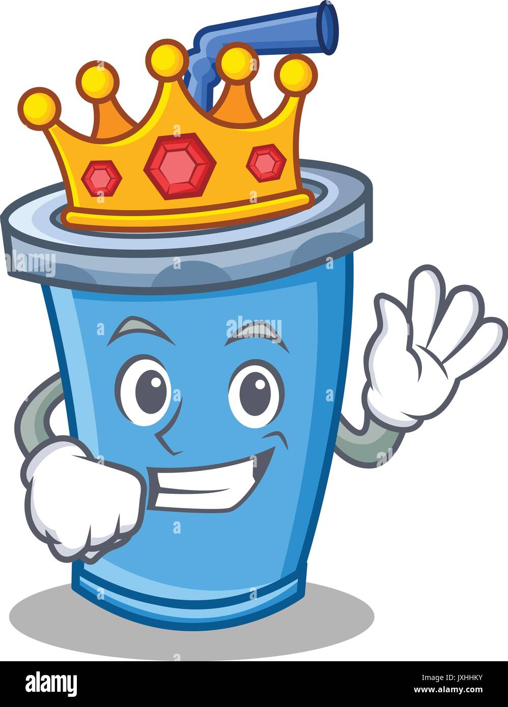 King soda drink character cartoon Stock Vector Image & Art - Alamy