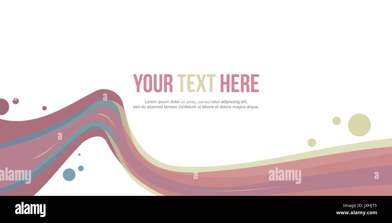 Abstract website header wave design collection Stock Vector Image & Art ...