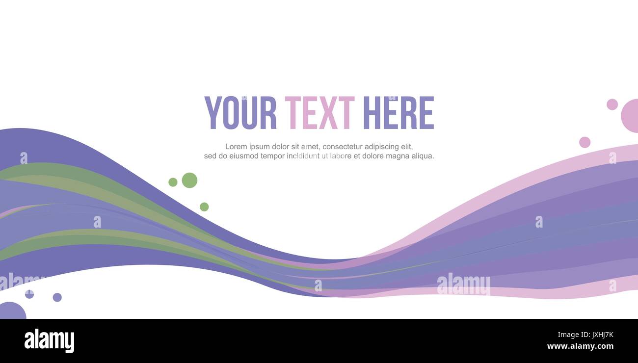 Abstract background header wave style Stock Vector Image & Art - Alamy
