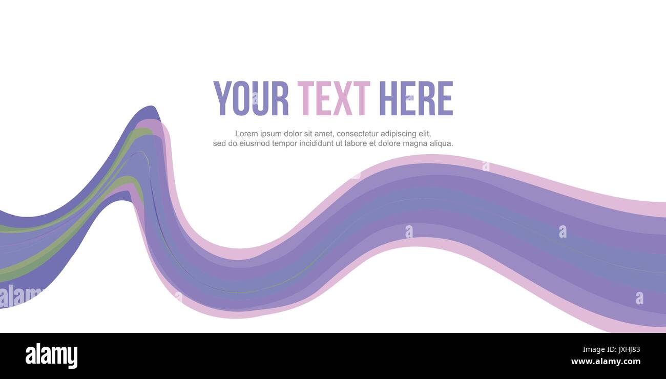 Abstract background header purple wave style Stock Vector Image & Art ...