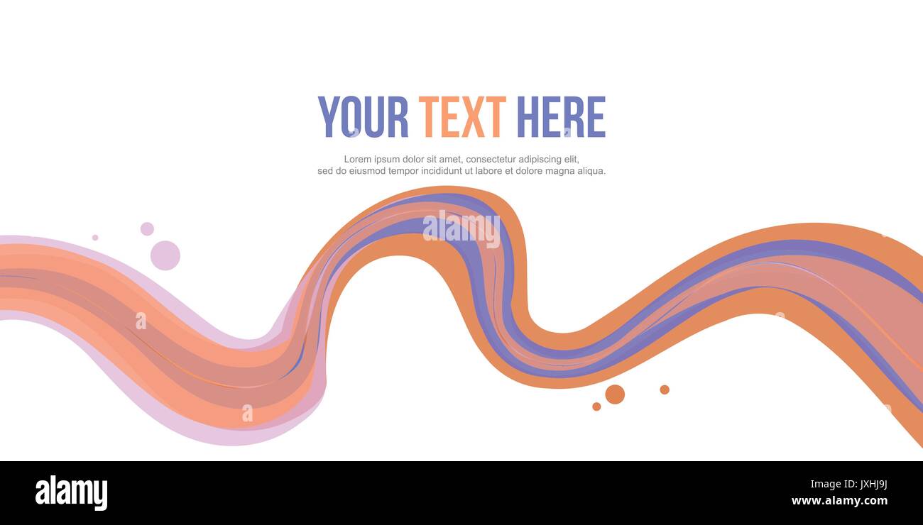 Collection Abstract background header wave style Stock Vector Image ...