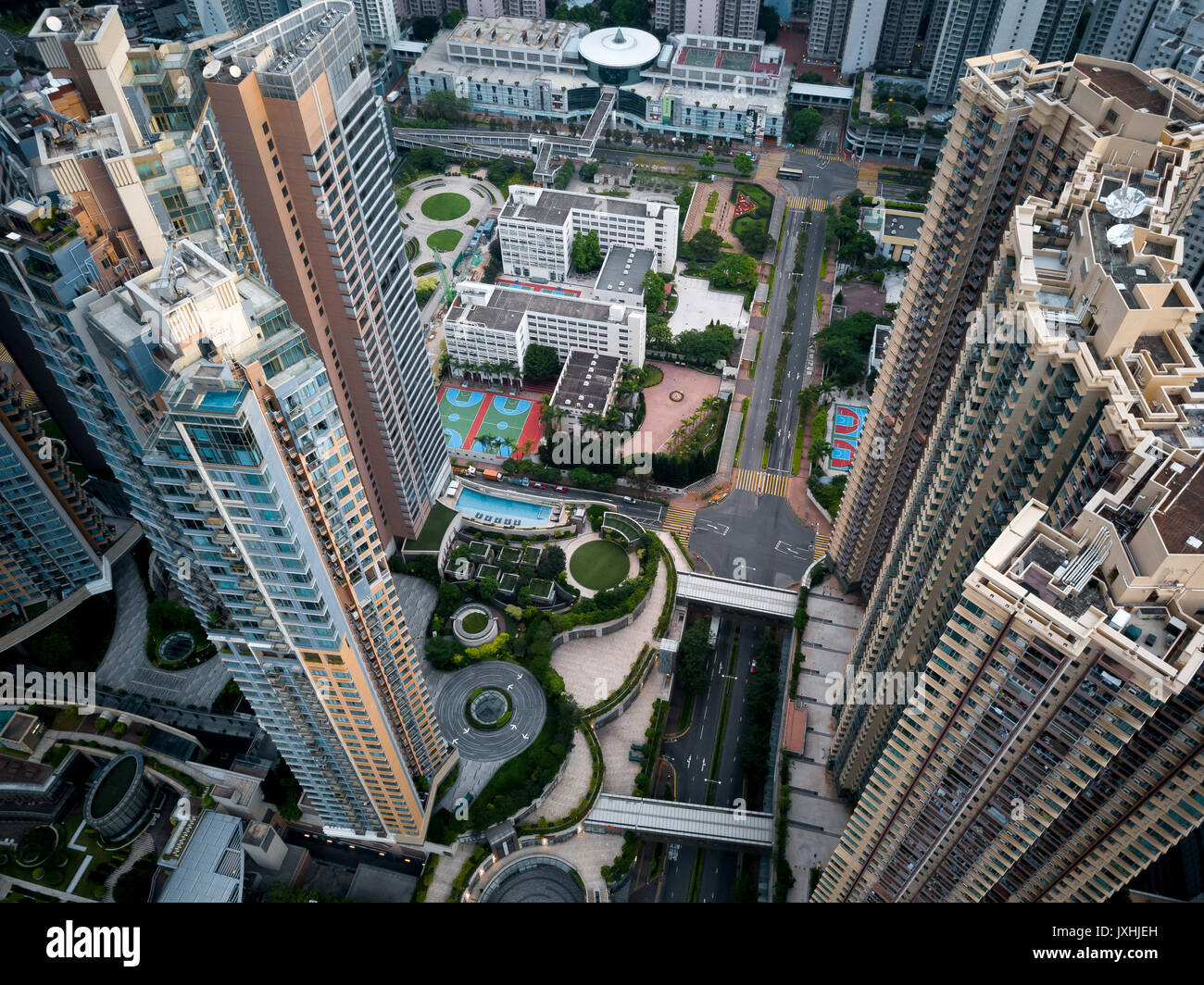 Aerial view of Hong Kong, China Stock Photo - Alamy
