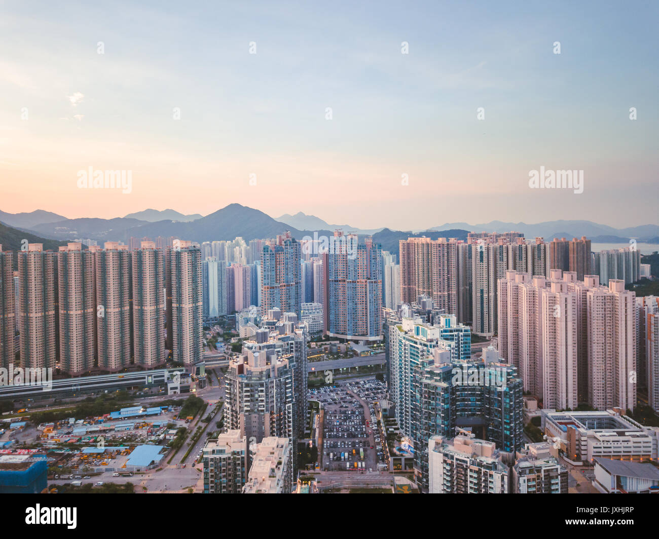 Aerial view of Hong Kong, China Stock Photo - Alamy