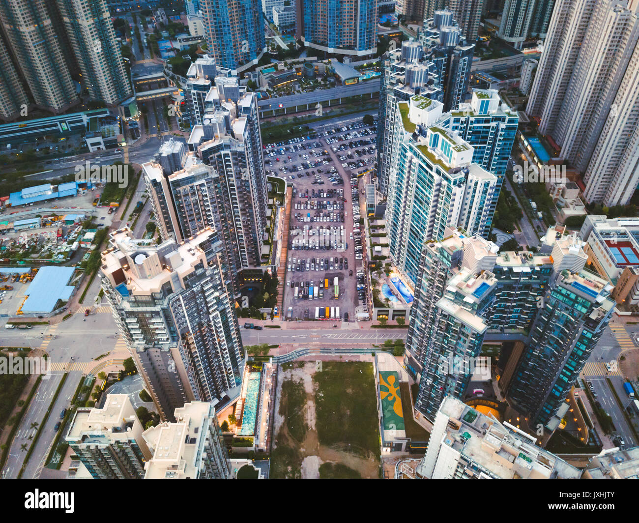 Aerial view of Hong Kong, China Stock Photo - Alamy