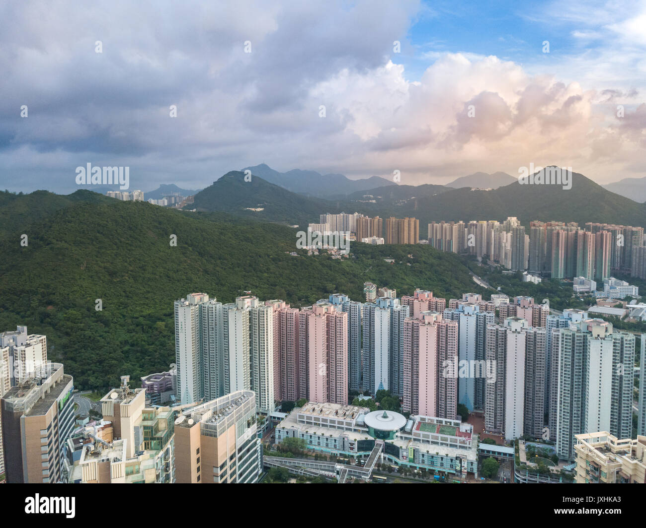 Aerial view of Hong Kong, China Stock Photo - Alamy