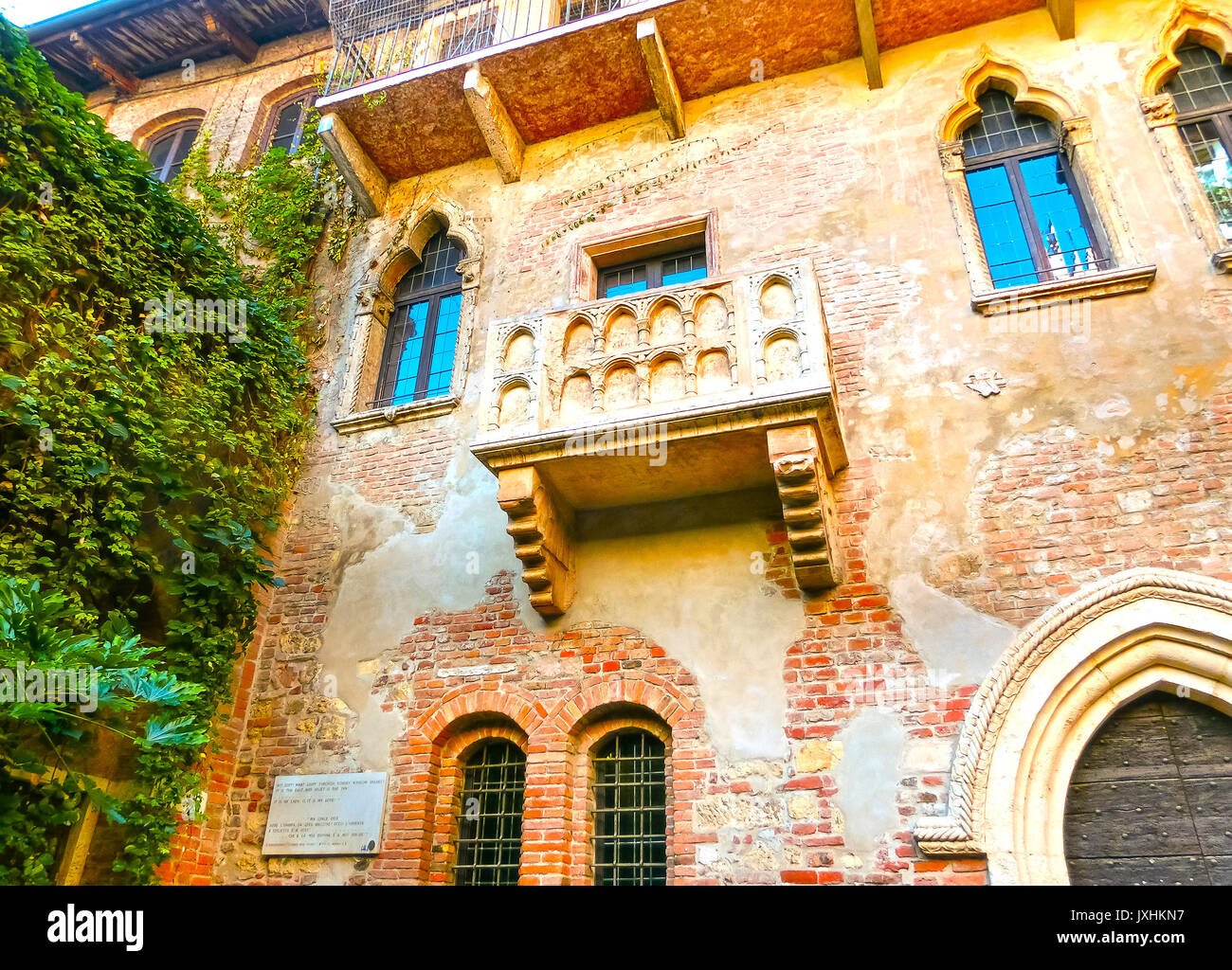 Romeo And Juliet Balcony Scene High Resolution Stock Photography and ...