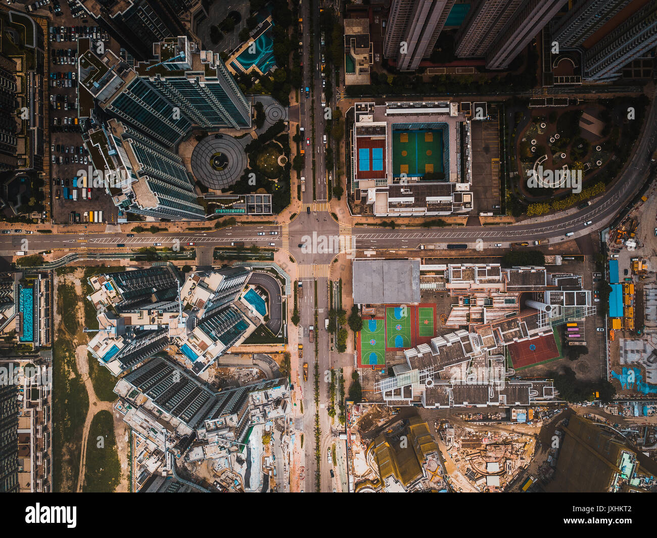 Aerial view of Hong Kong, China Stock Photo - Alamy