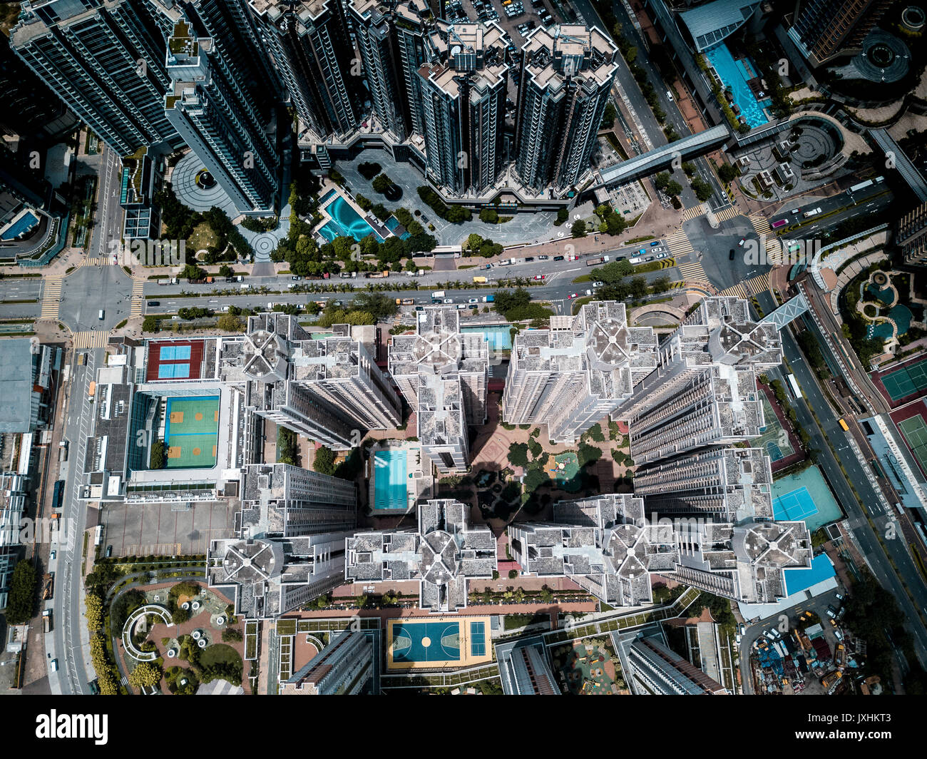 Aerial view of Hong Kong, China Stock Photo - Alamy