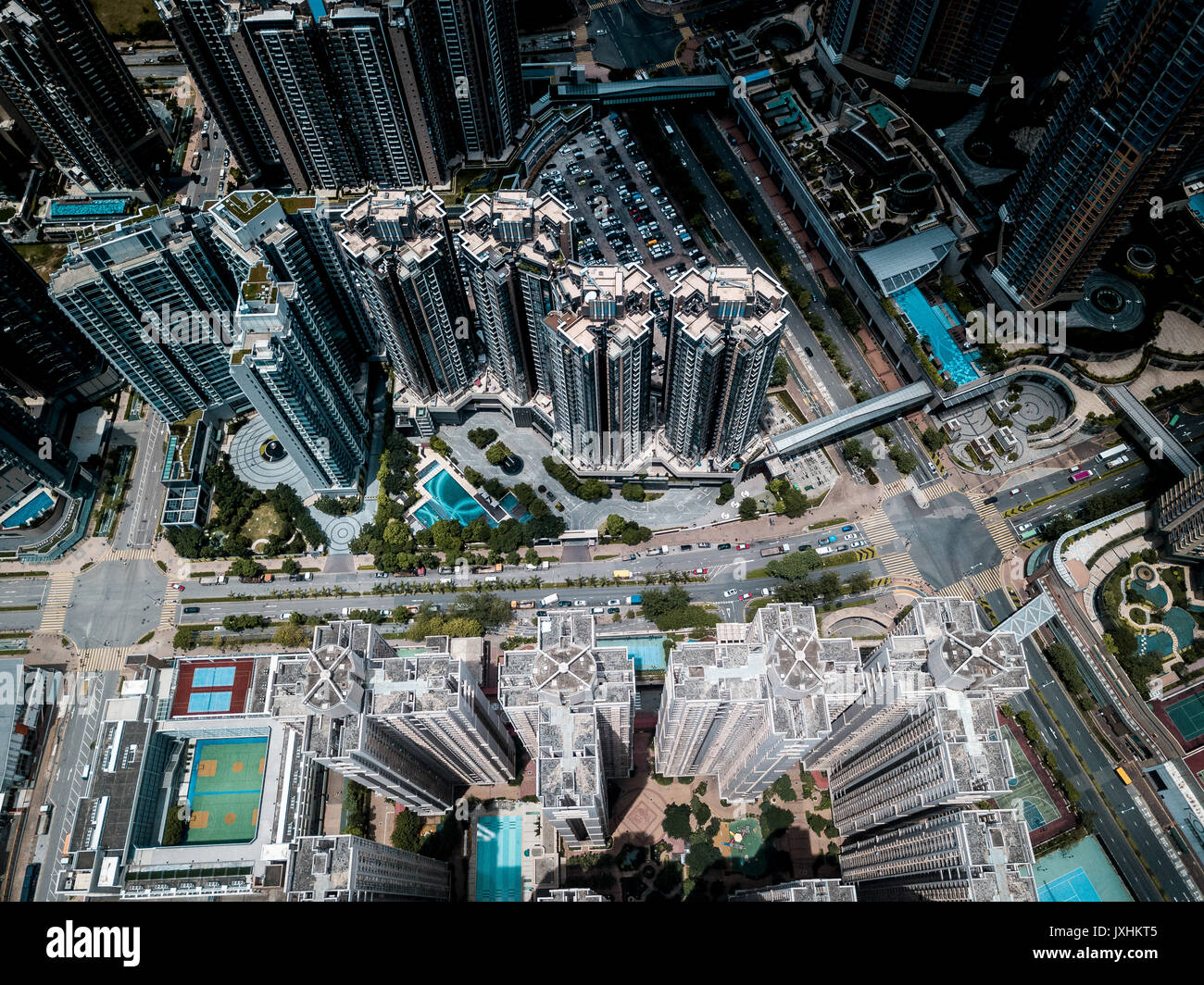 Aerial view of Hong Kong, China Stock Photo - Alamy