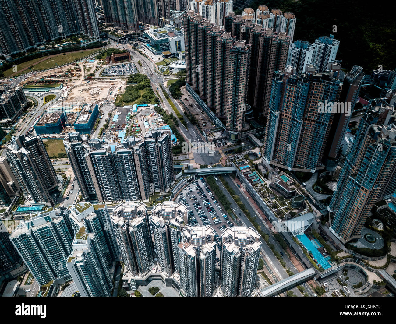 Aerial view of Hong Kong, China Stock Photo - Alamy