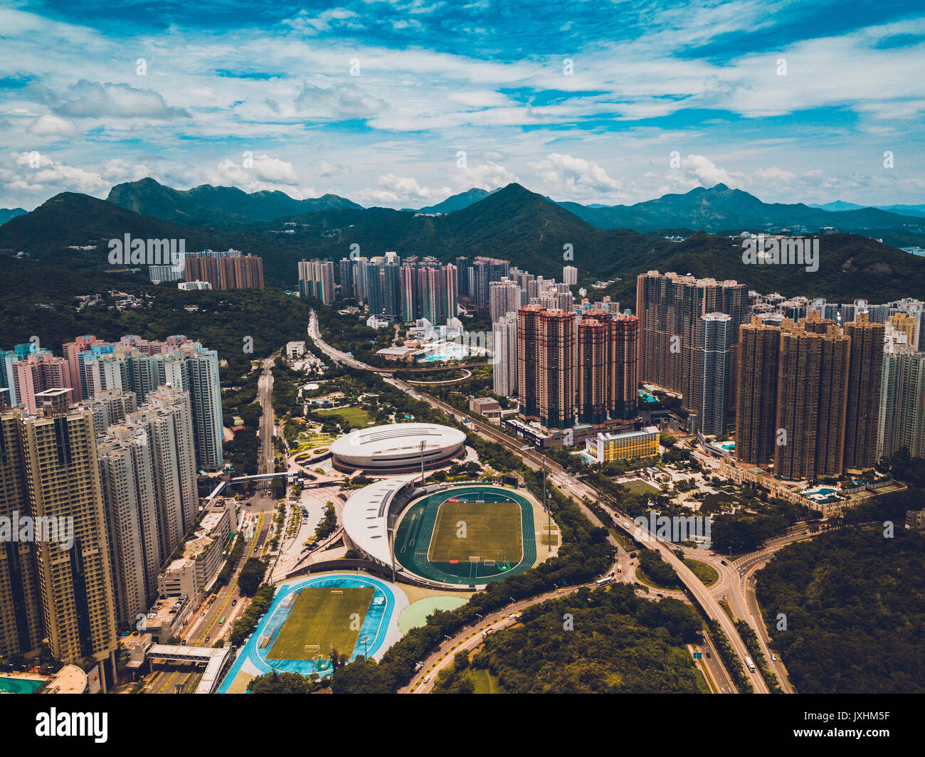 Aerial view of Hong Kong, China Stock Photo - Alamy
