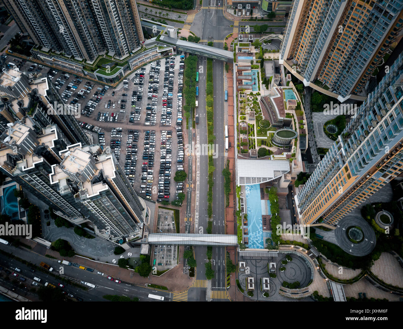 Aerial view of Hong Kong, China Stock Photo - Alamy