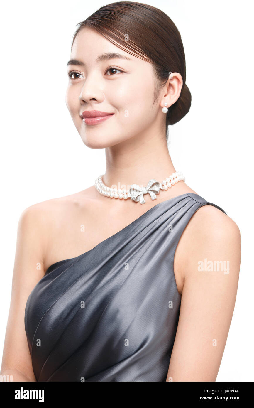 Elegant lady portrait Stock Photo - Alamy