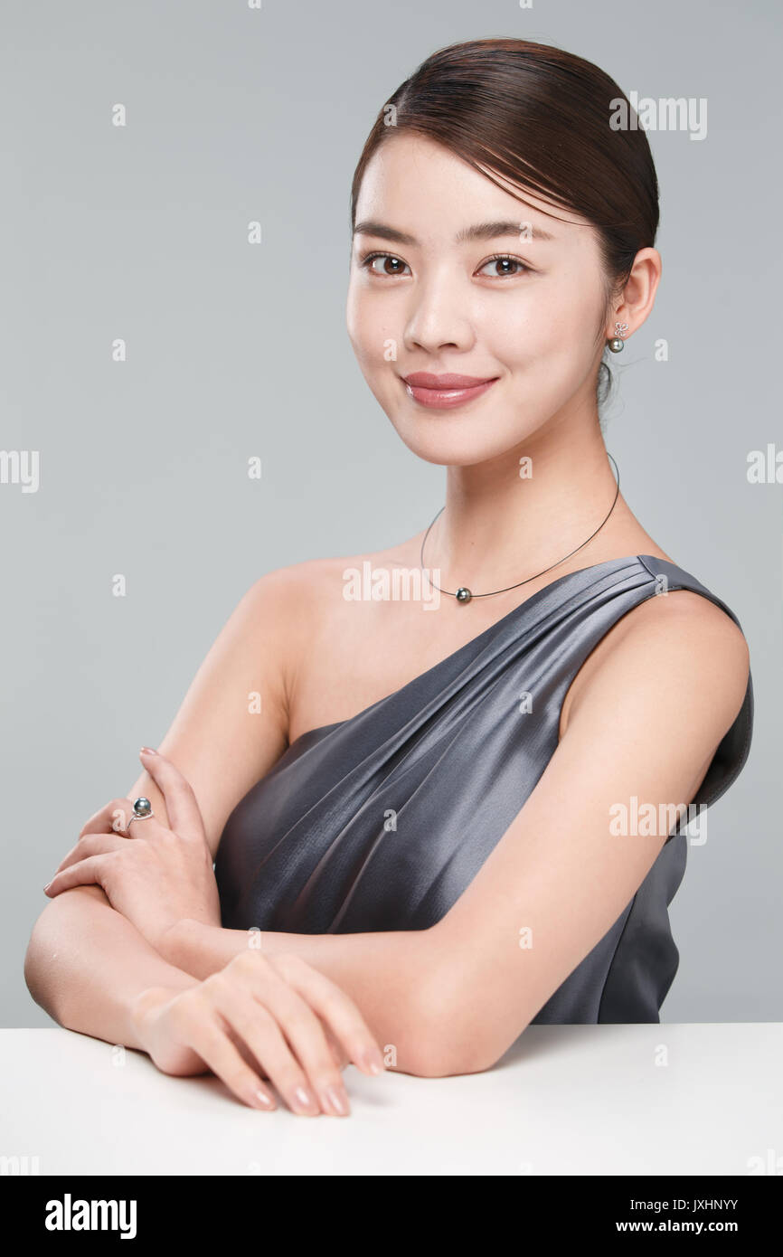 Elegant lady portrait Stock Photo - Alamy